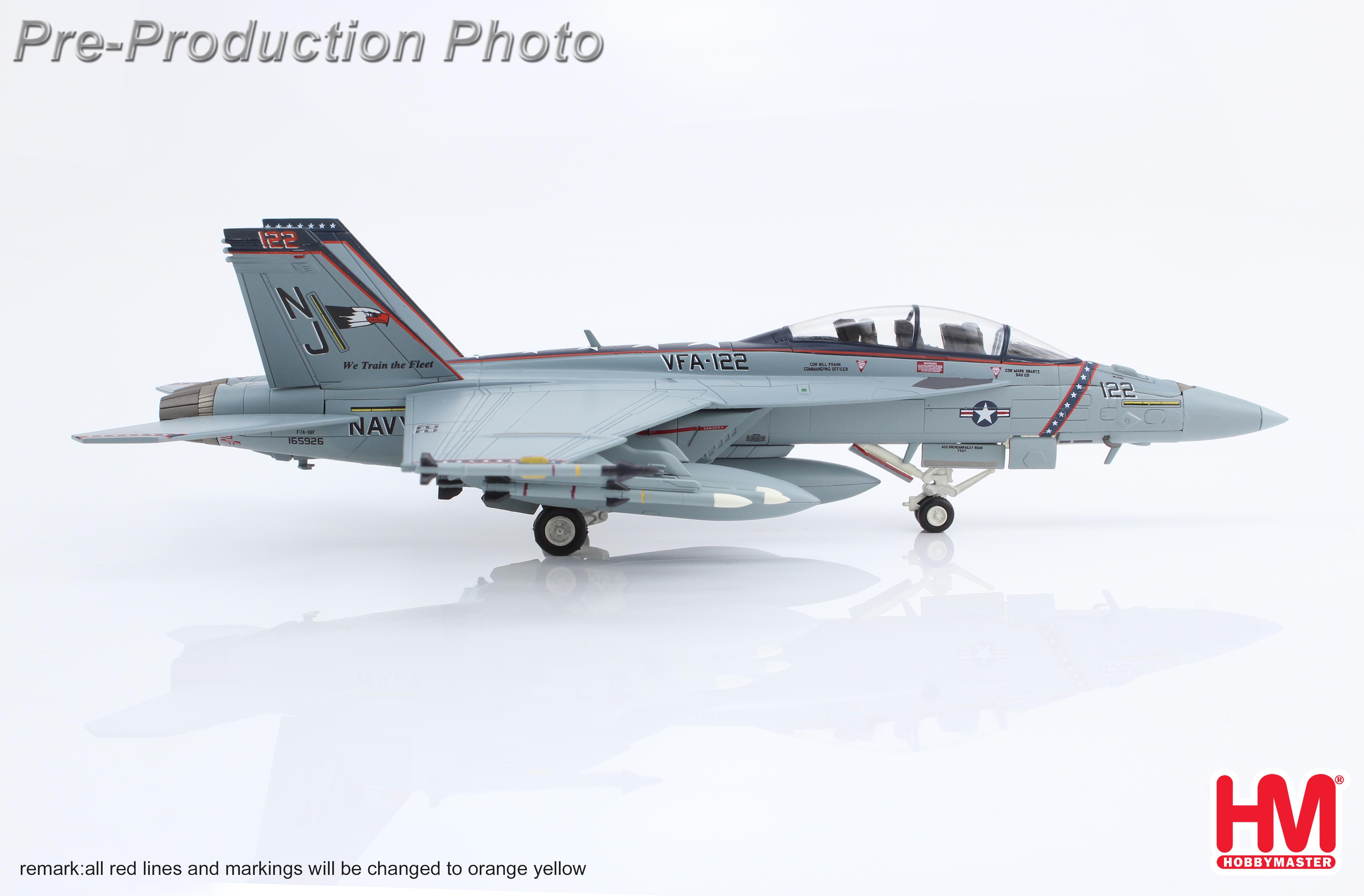 F/A-18F Super Hornet 165926, VFA-122 "Flying Eagles", US Navy, 2022